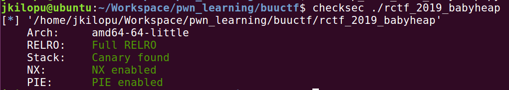 buuoj——rctf_2019_babyheap | jkilopu's blog